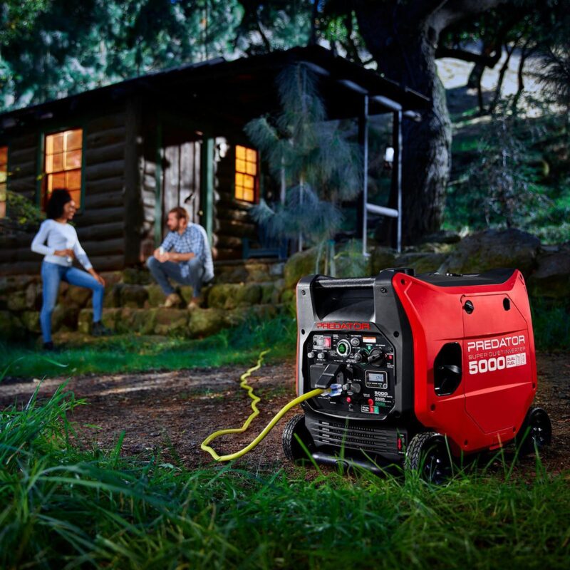 Predator 5000 Watt Dual-Fuel SUPER QUIET Inverter Generator with Remote ...