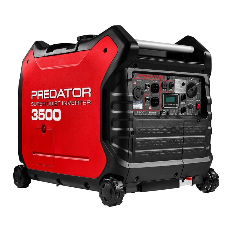 Predator 5000 Watt Dual-Fuel SUPER QUIET Inverter Generator with Remote ...