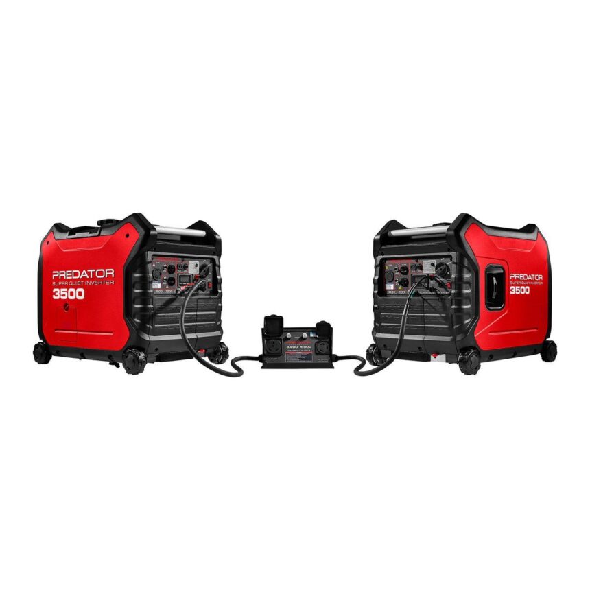 Predator 3500 Watt SUPER QUIET Inverter Generator with CO SECURE ...